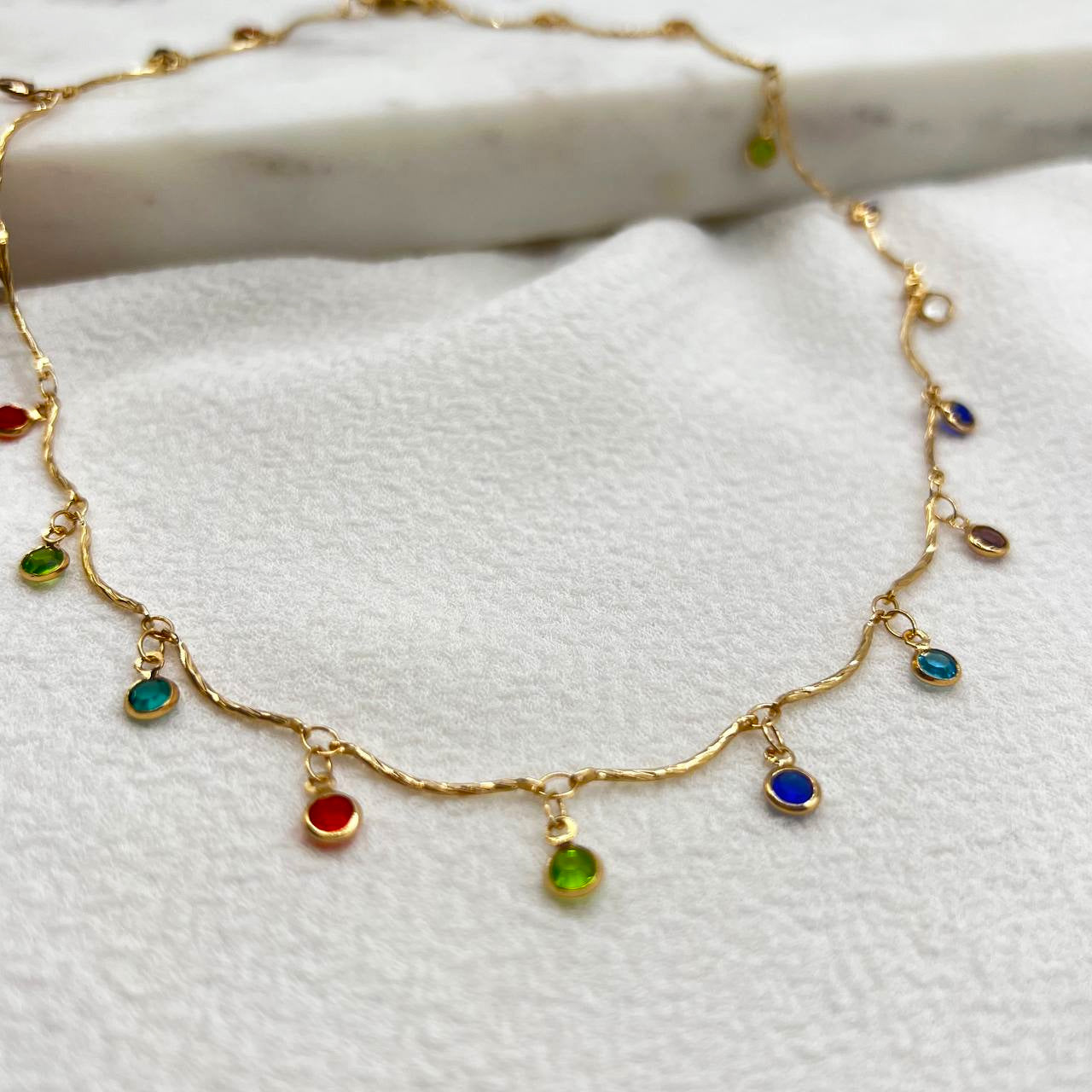 Bohemian Colorful Necklace – All That Blyng